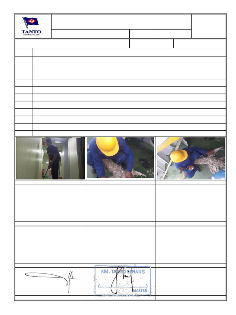 Daily Report 2 Mei 2024 Deck Dep | PDF