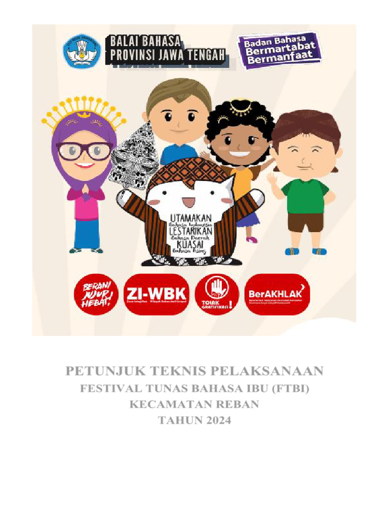 Pedoman FTBI 2024 Kecamatan Reban | PDF