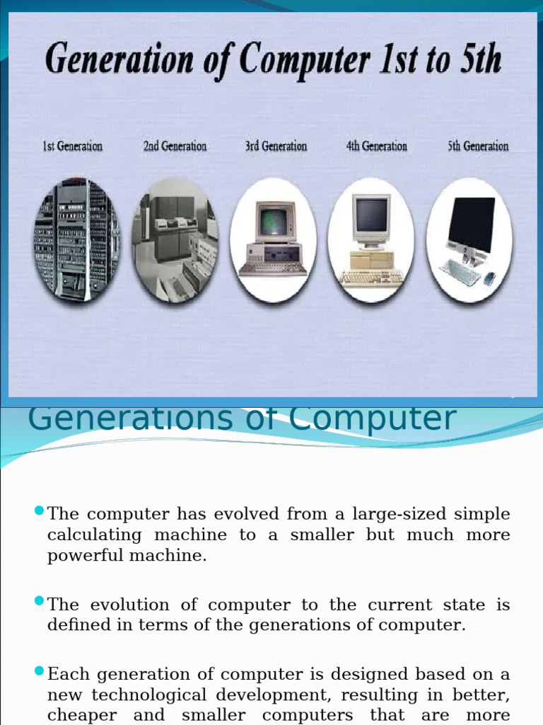 Computer Generations | PDF | Integrated Circuit | Computing