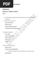 Bembea Ya Maisha Notes | PDF