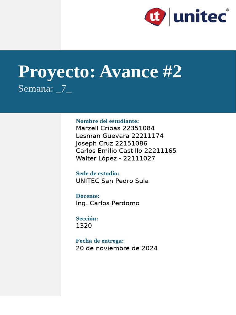 Avance 2 Proyecto Fisica | PDF | Fuerza | Masa