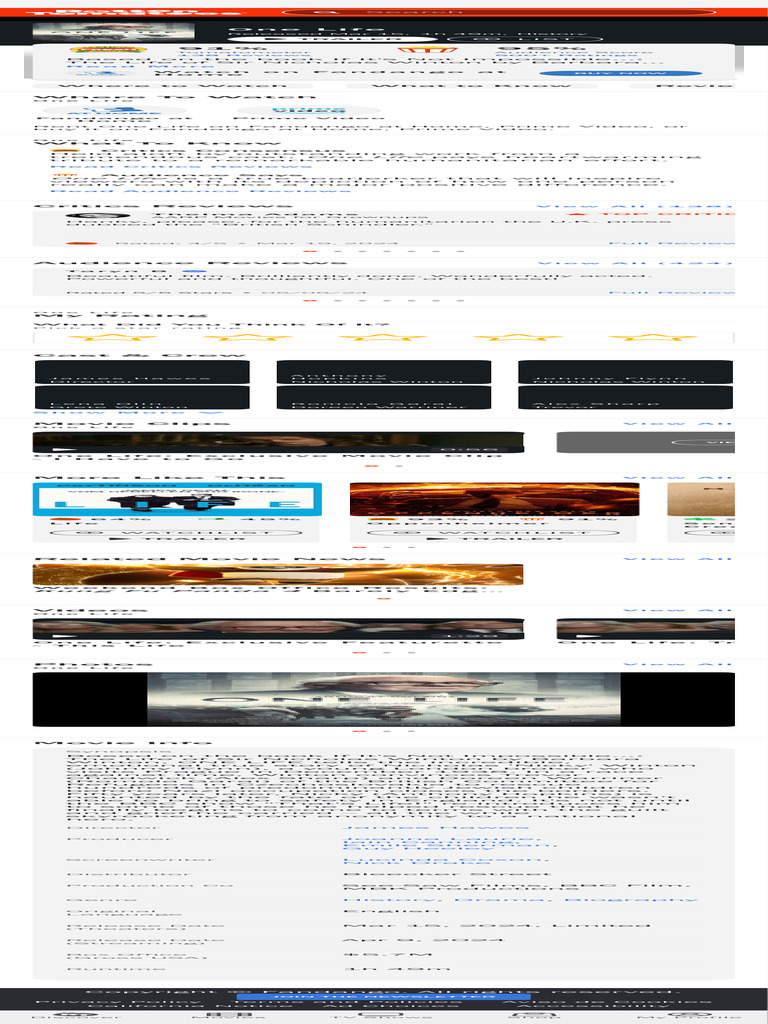 One Life Rotten Tomatoes | PDF