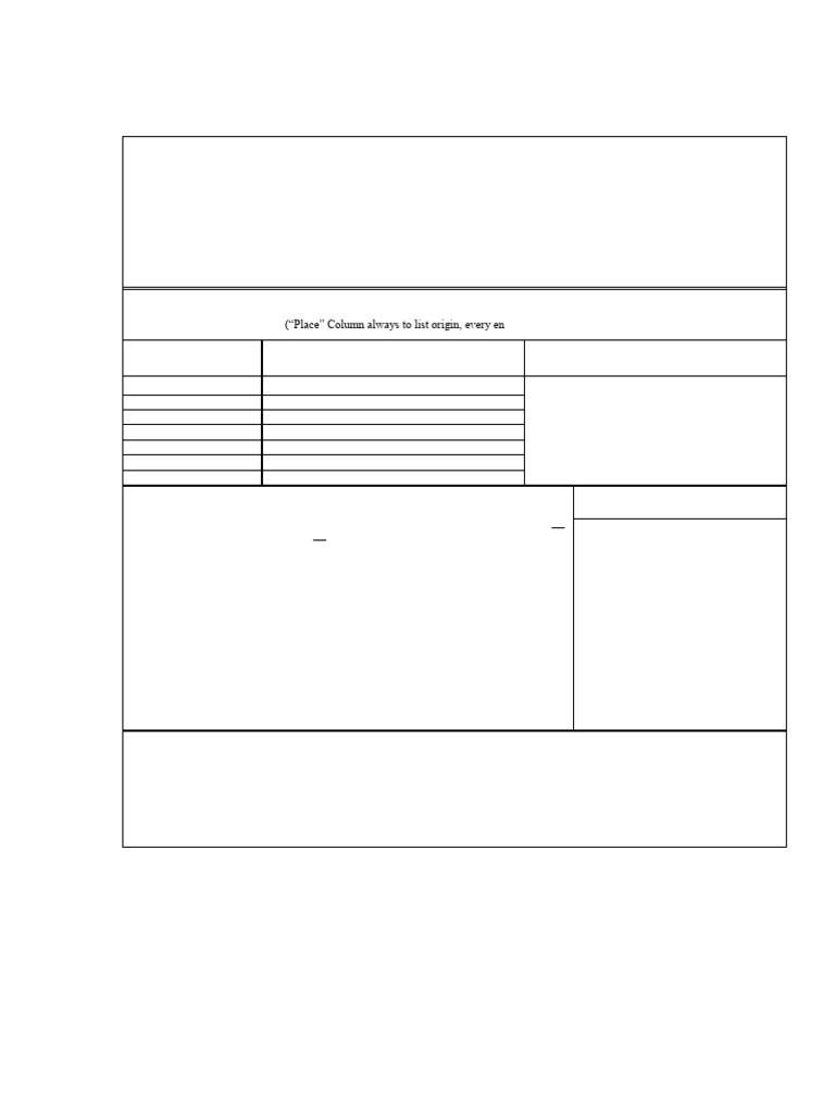 General Declaration: Departure Place | PDF | Health Sciences | Human ...