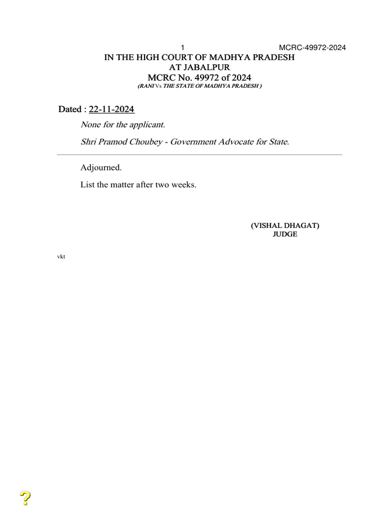 MCRC 49972 2024 Order 22-11-2024 Digi | PDF