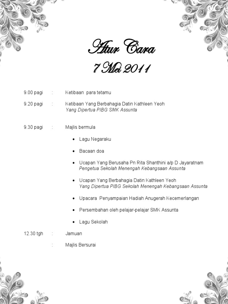 Contoh Buku Program | PDF