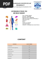 Anaphy Introduction | PDF | Cell (Biology) | Endoplasmic Reticulum