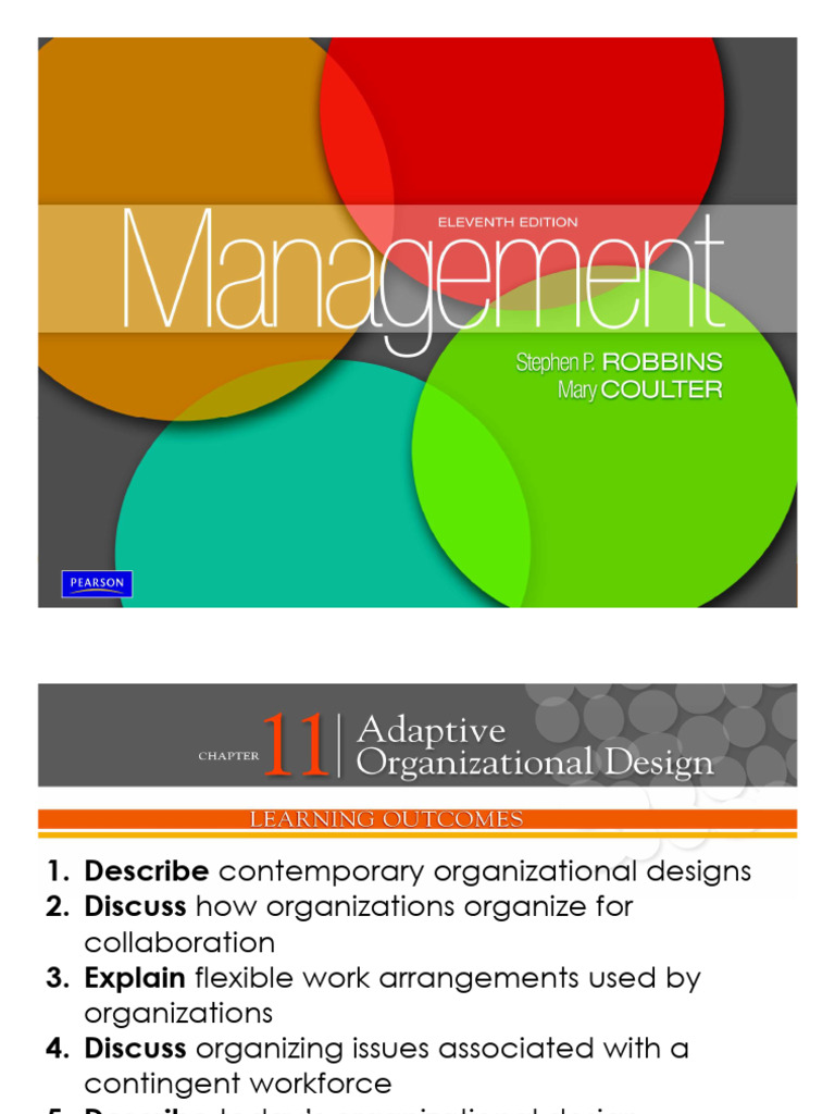 Chapter 5 - Adaptive Organizational Design | PDF | Social Psychology ...