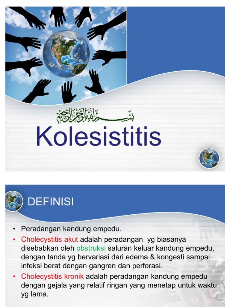 Kolesistitis | PDF | Sains & Matematika | Kesehatan Holistik