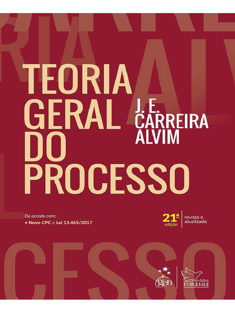 TGP-J. E. Carreira Alvim-Propedêutica Processual | PDF