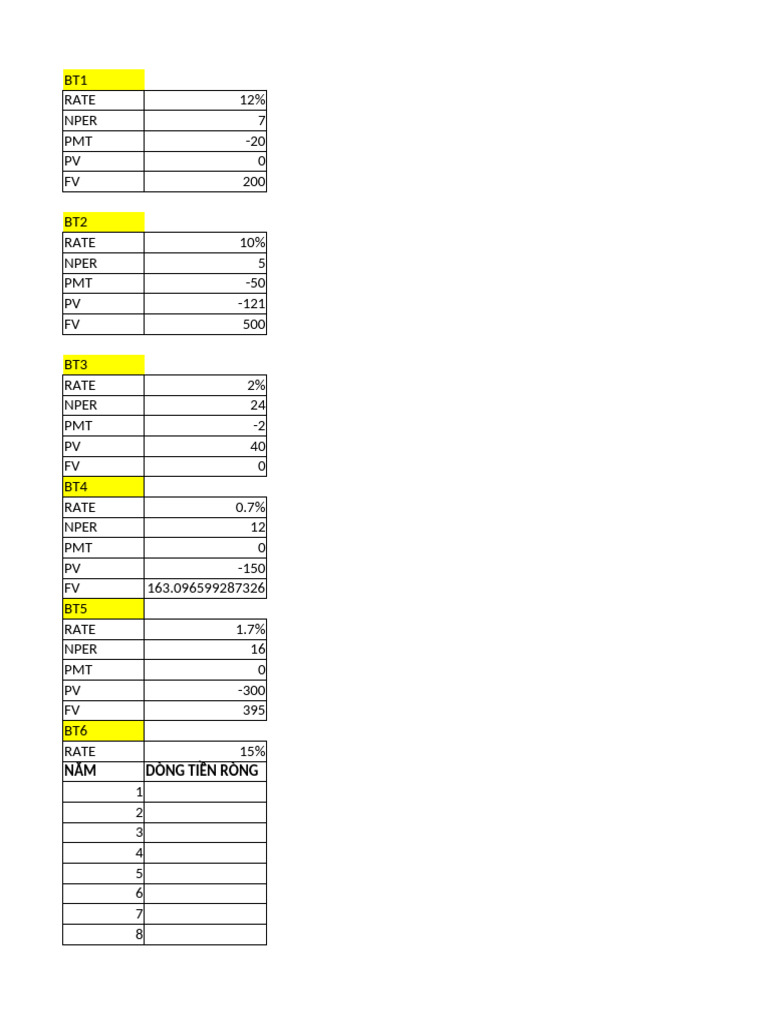 BT Thud Ôn Thi | PDF