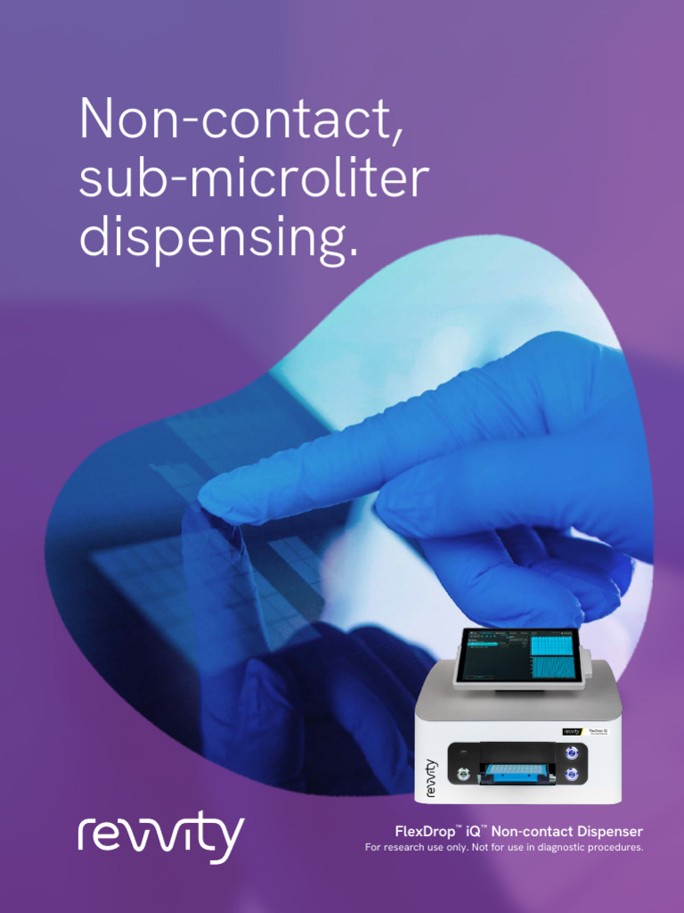 FlexDrop Brochure AG102101 - 26 - BR 1132706 BRO | PDF | High Throughput Screening | Dna Sequencing