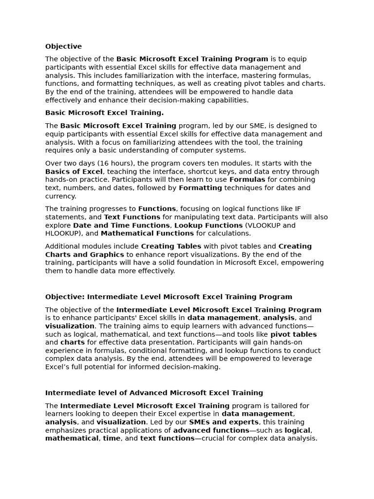 Excel | PDF | Microsoft Excel | Computing