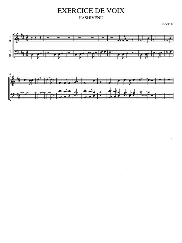 Exercice Enock | PDF