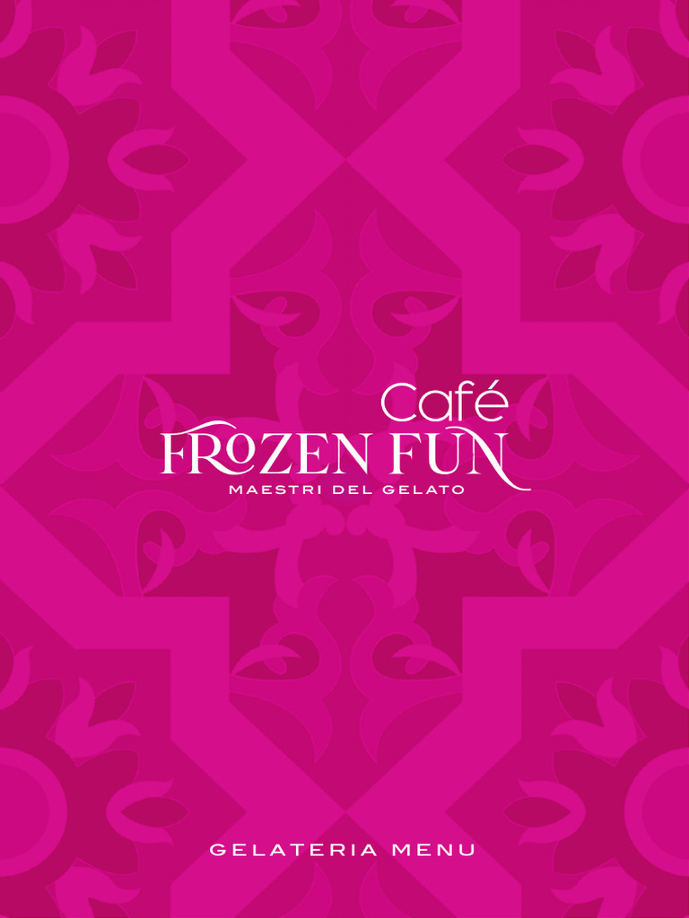 Gelateria Menu - FFcafe (210 X 297 MM) For Printing | PDF | Drink | Foods