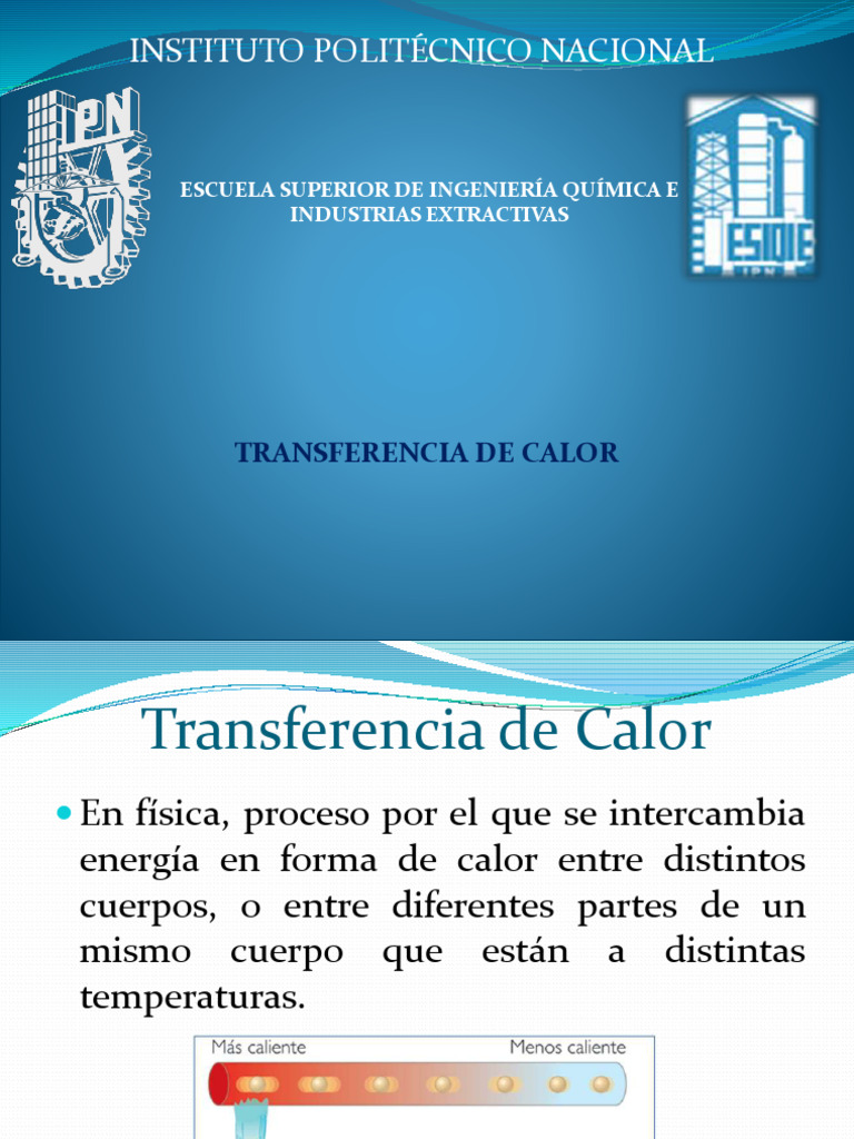 Mecanismos de Transferencia de Calor | PDF | Conduccion termica | Convección