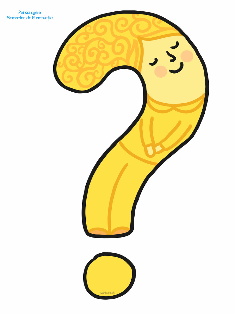 Personajele Semnelor de Punctuatie Decupabile | PDF