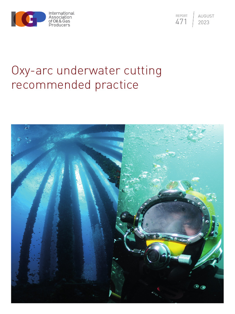 Oxy-Arc Underwater Cutting Guidelines | PDF | Underwater Diving | Scuba ...