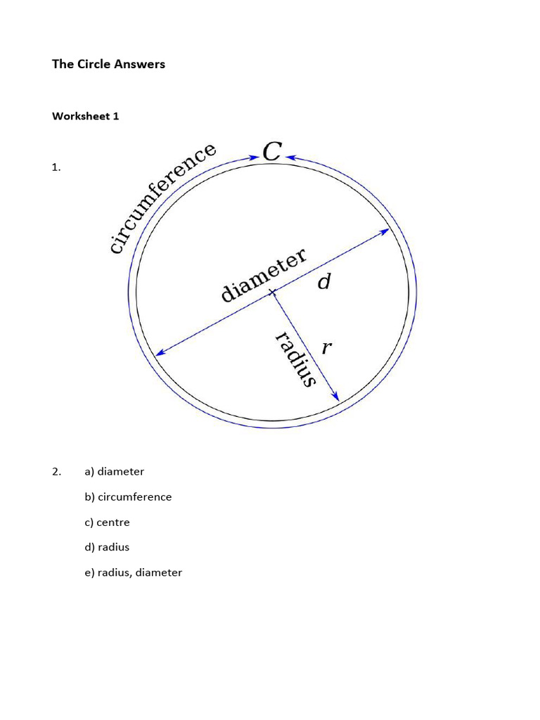 The Circle Answer Sheet | PDF