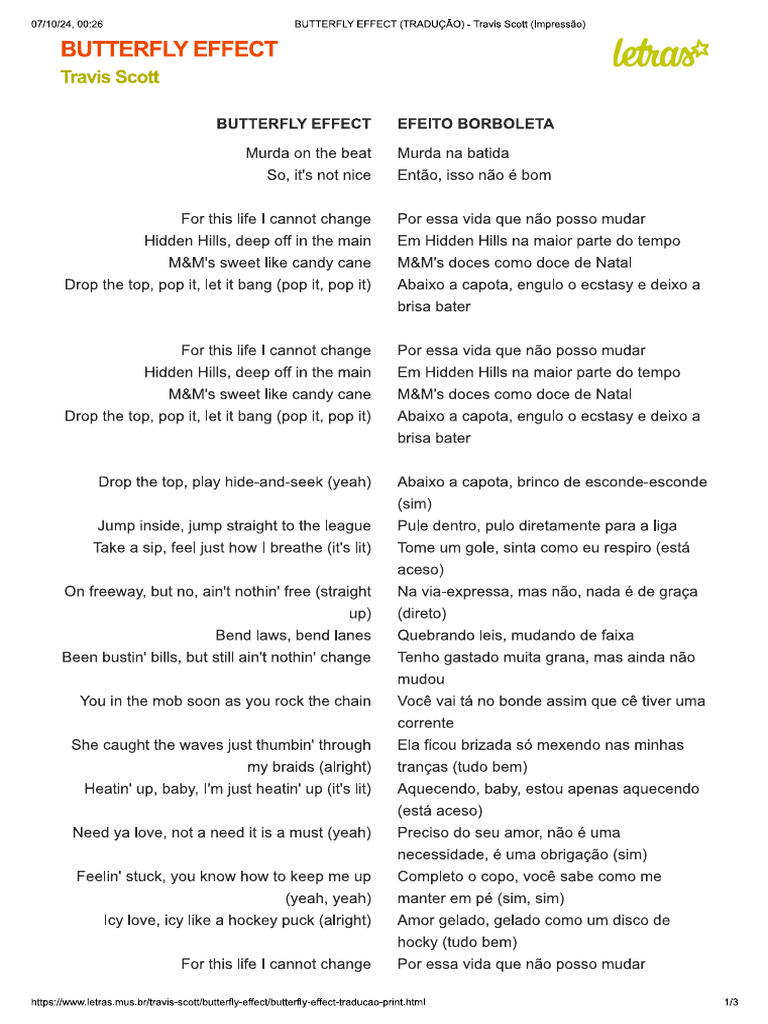 Butterfly Effect | PDF