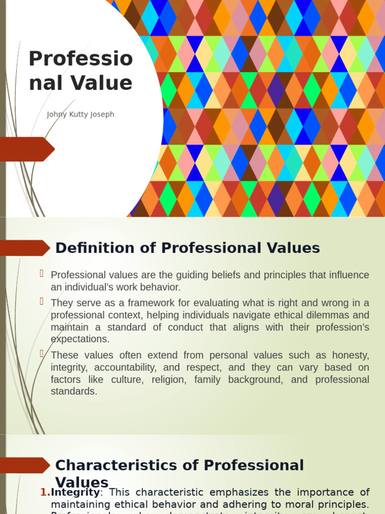 Professional Values | PDF | Empathy | Nursing