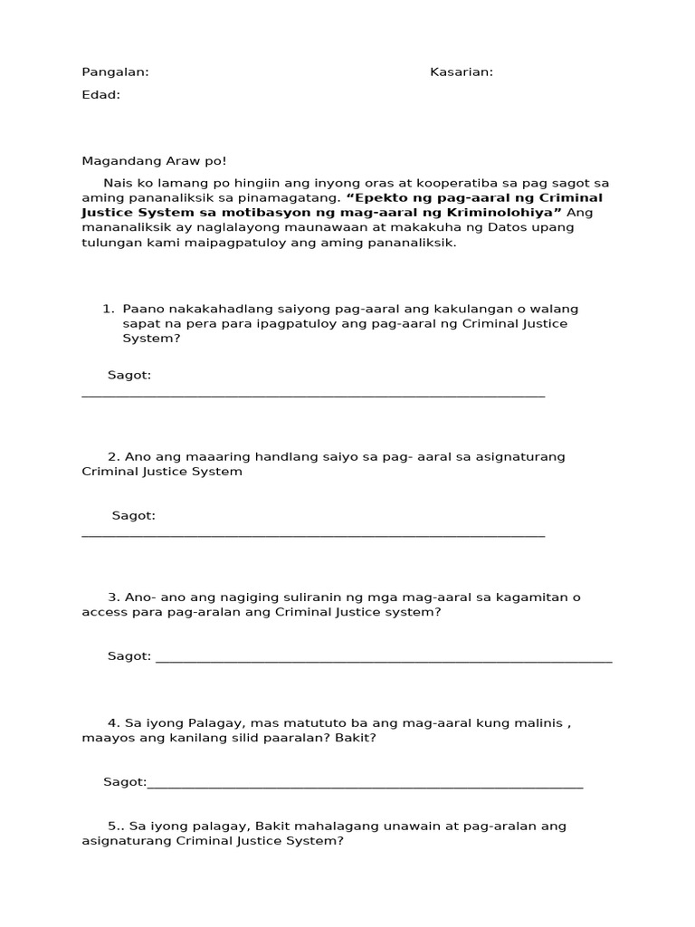 Quali Interview | PDF