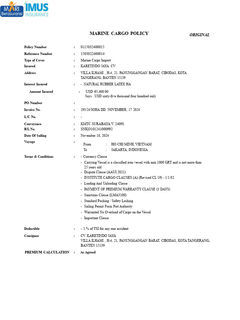 Schedule 0141 | PDF | Business Law | Financial Risk