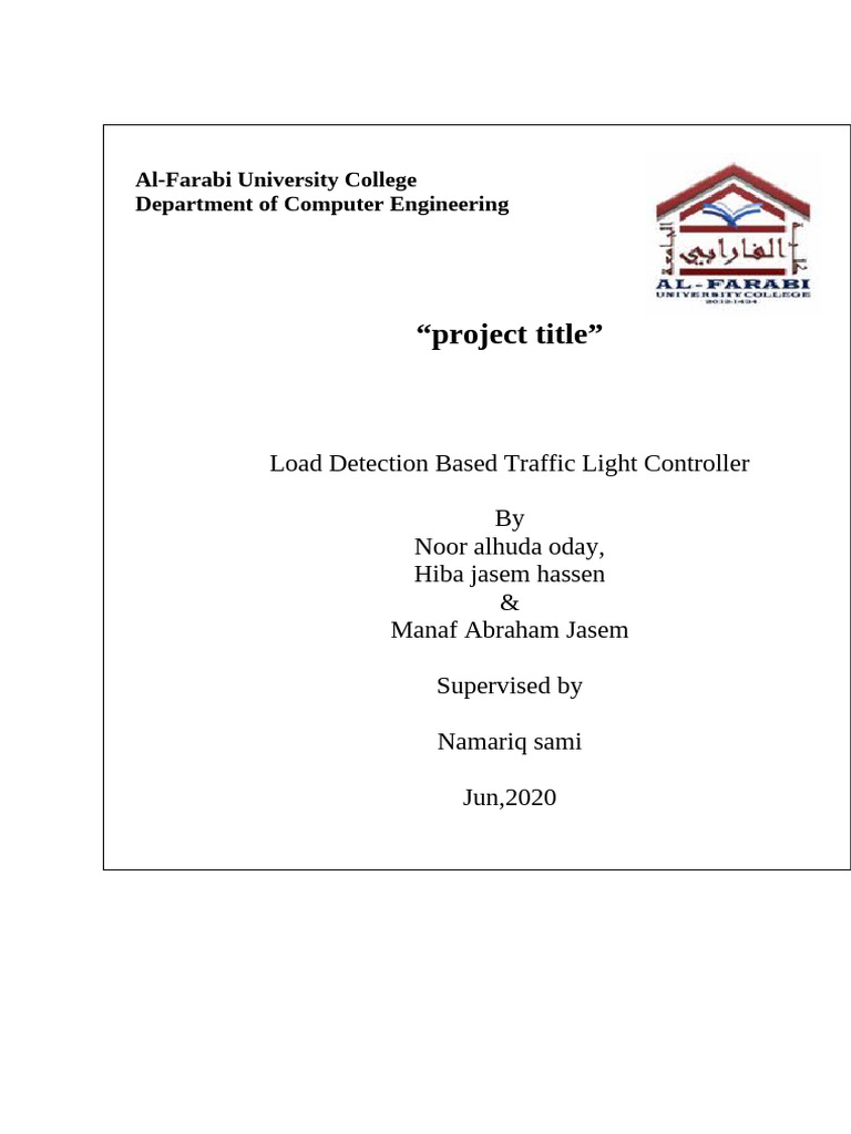 Graduation Project | PDF | Arduino | Microcontroller