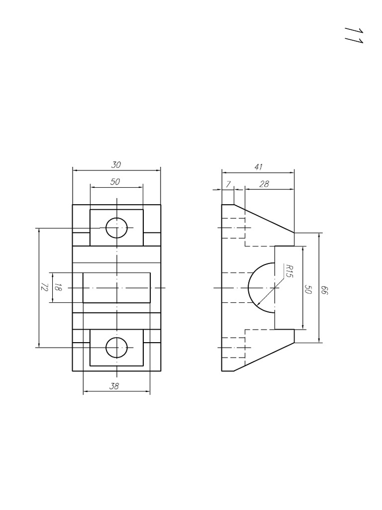 5 Đề BTL Biểu Diễn Vật Thể Từ STT 11-15 | PDF