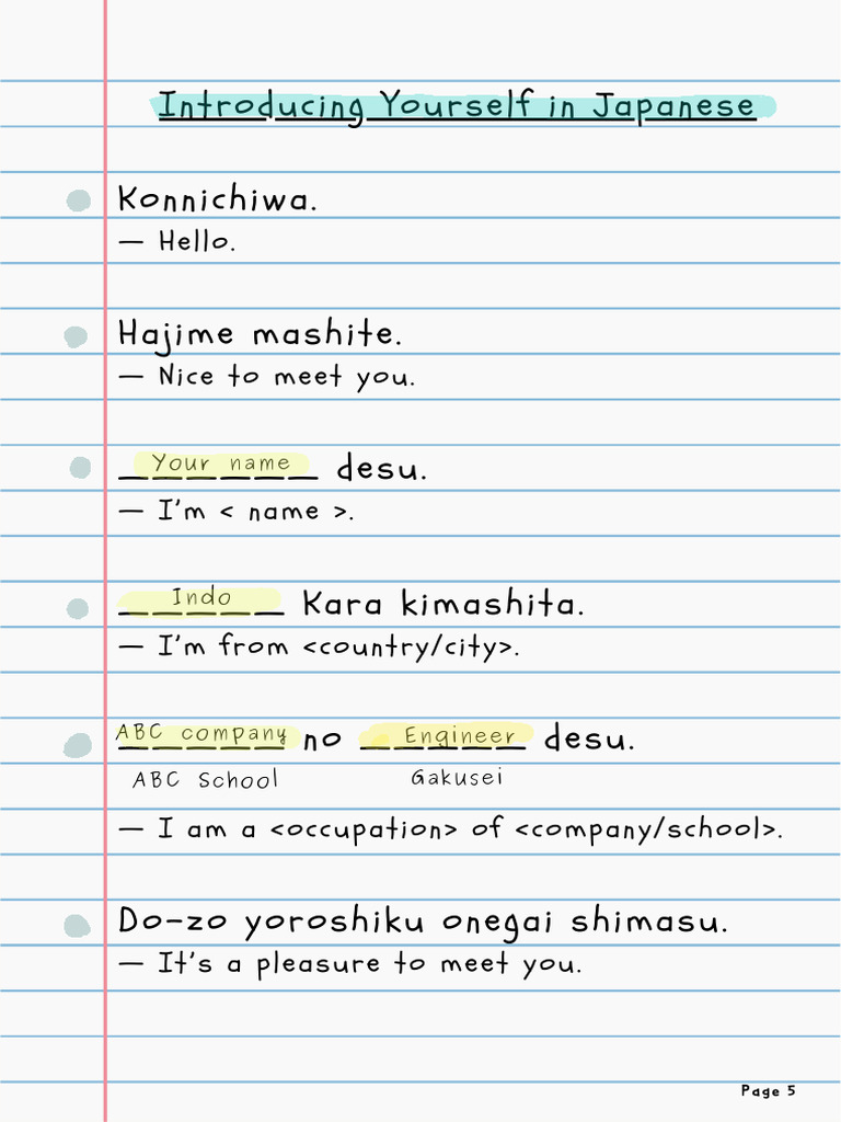 Sentence Structure 1 - SVC | PDF