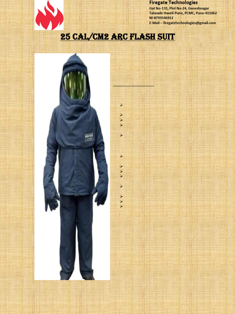 25 Cal ARC Flash Suit | PDF