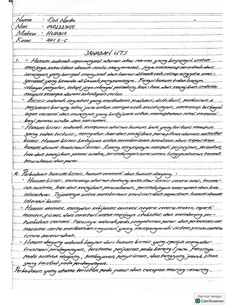 Dwi Novita (0502223075) Aks 5 C | PDF