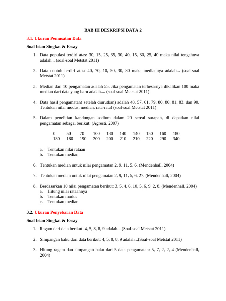 R3 (STK211) Deskripsi Data 2 | PDF