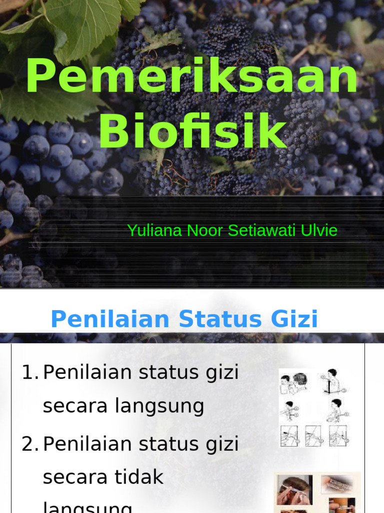 Pemeriksaan Biofisik | PDF