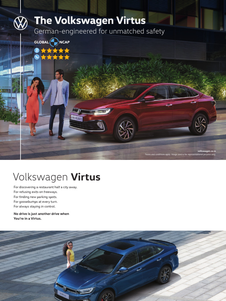 Low Res Virtus Mini Brochure | PDF | Car | Car Body Styles