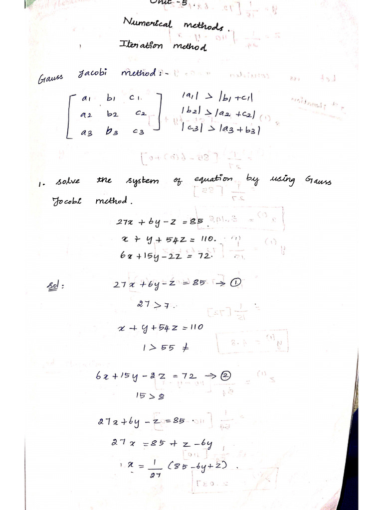 Maths Unit 5 | PDF