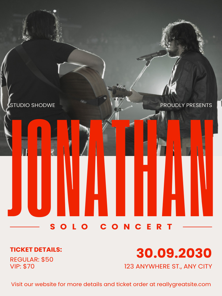 Solo Concert Ticket Details | PDF