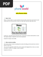 Jolly Phonics Spelling Rules | PDF | Syllable | Word