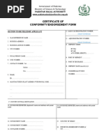 Manufacturer's Declaration Template | PDF | Finance & Money Management
