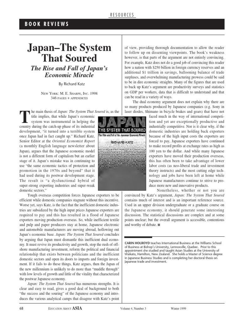 Japan's Economic Miracle and Its Decline | PDF | Exports | Japan