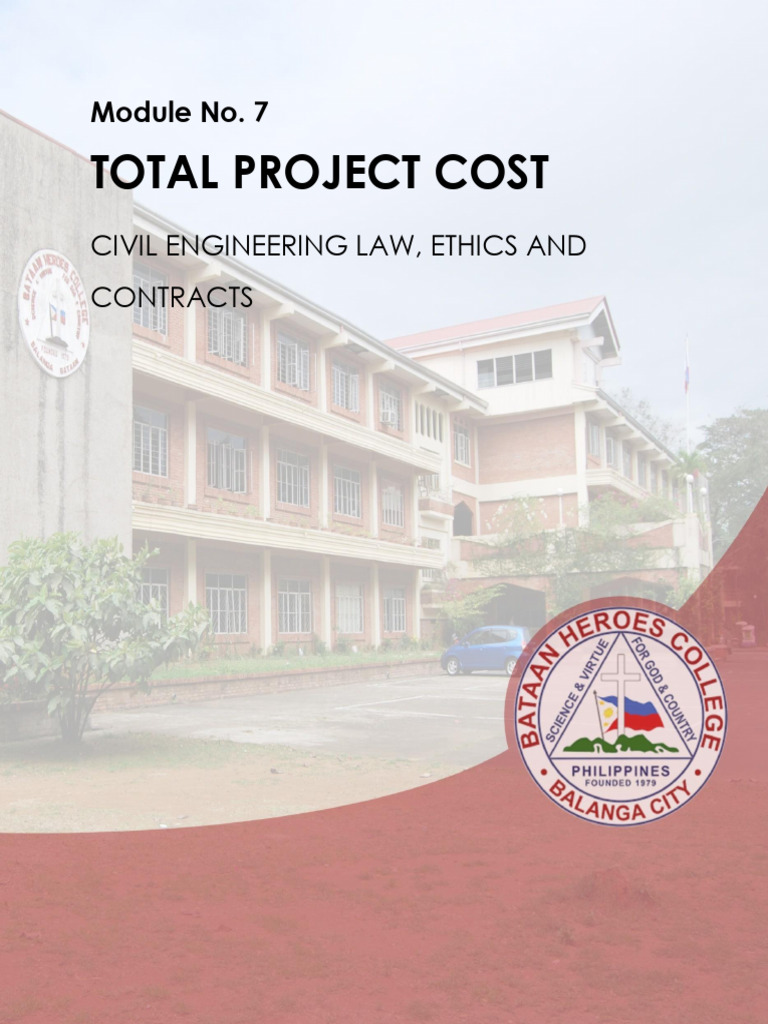 Module 7 - Total Project Cost | PDF | Economies | Business