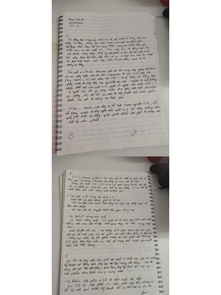 Stt1-Pham Tan An-Elearning 1 | PDF