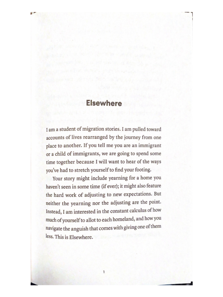 Son of Elsewhere by Elamin Abdelmahmoud (Pages 1-17) | PDF