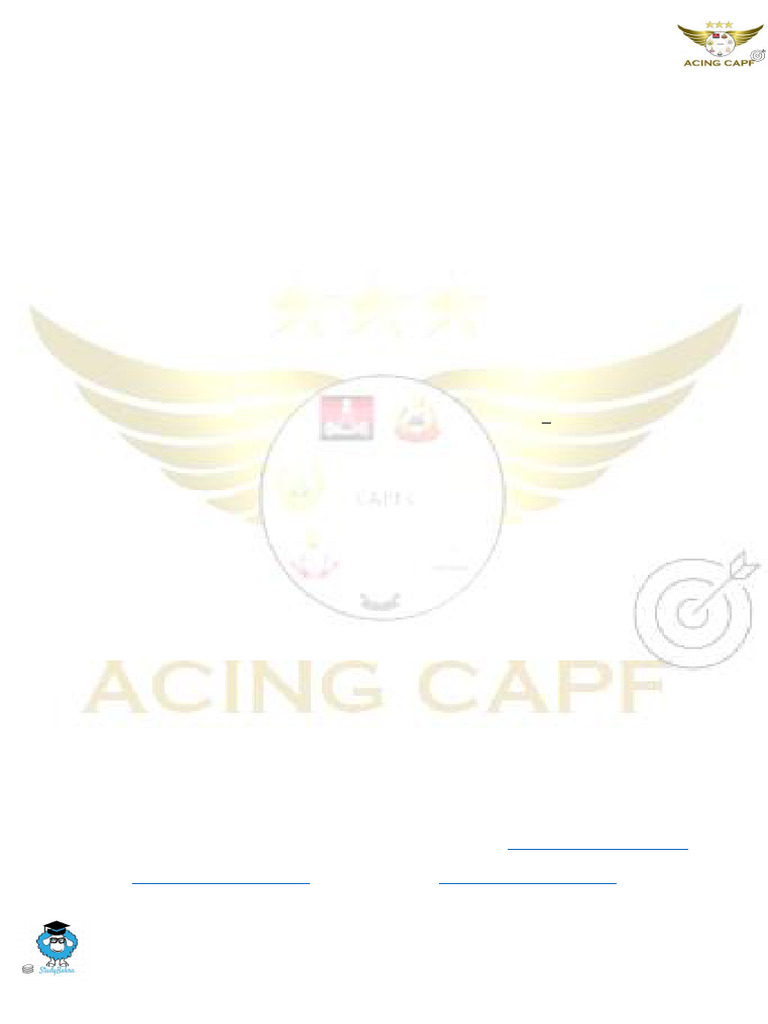 Physics Basic Science (Pyq - Capf) Acing Capf | PDF