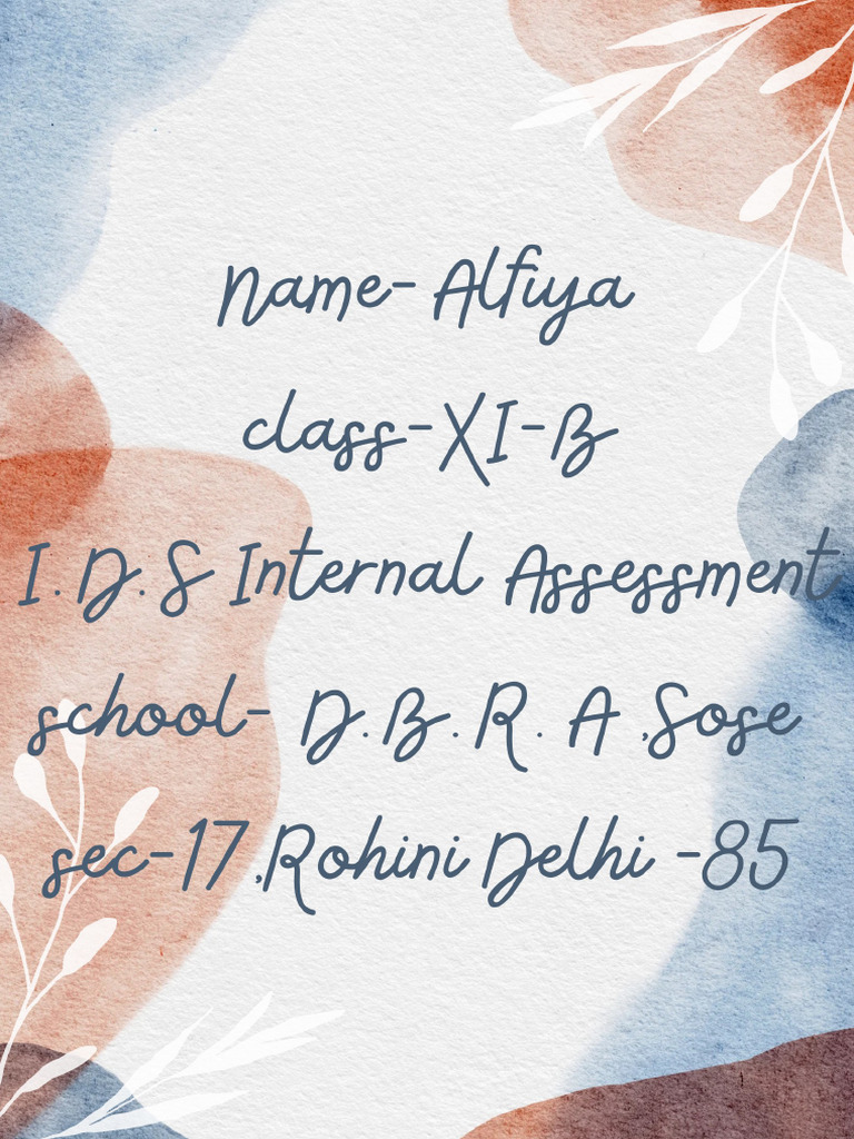 IDS Presentation | PDF