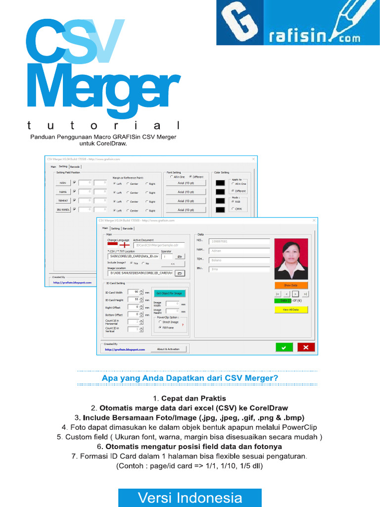 Tutorial CSV Merger | PDF