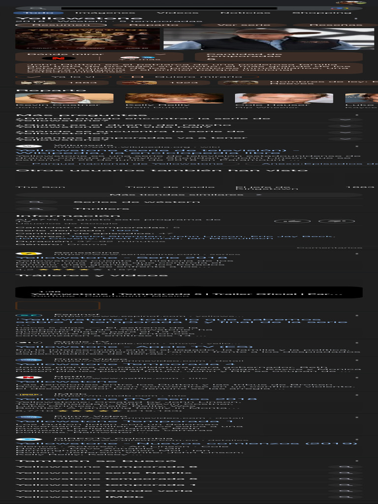 Yellowstone - Buscar Con Google | PDF