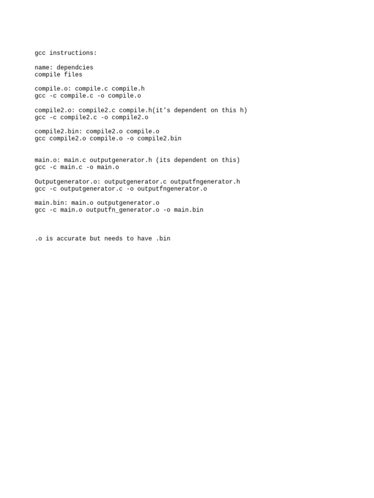 How To Write Makefile | PDF