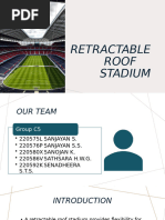 Chapter 6 Stadium Roof | PDF | Stadium | Building Engineering