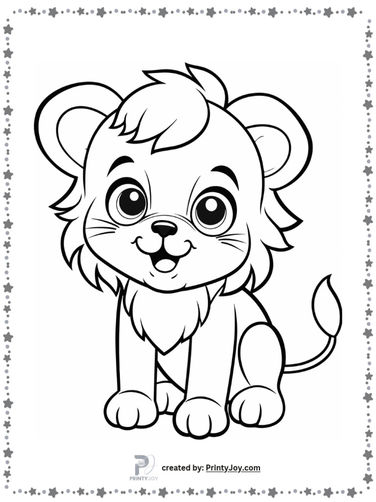 Cute Animal Coloring Pages PDF | PDF