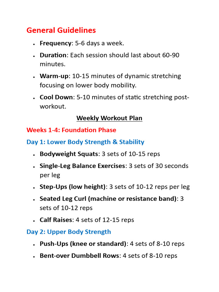 MY Workoutplan | PDF | Weight Training | Strength Training